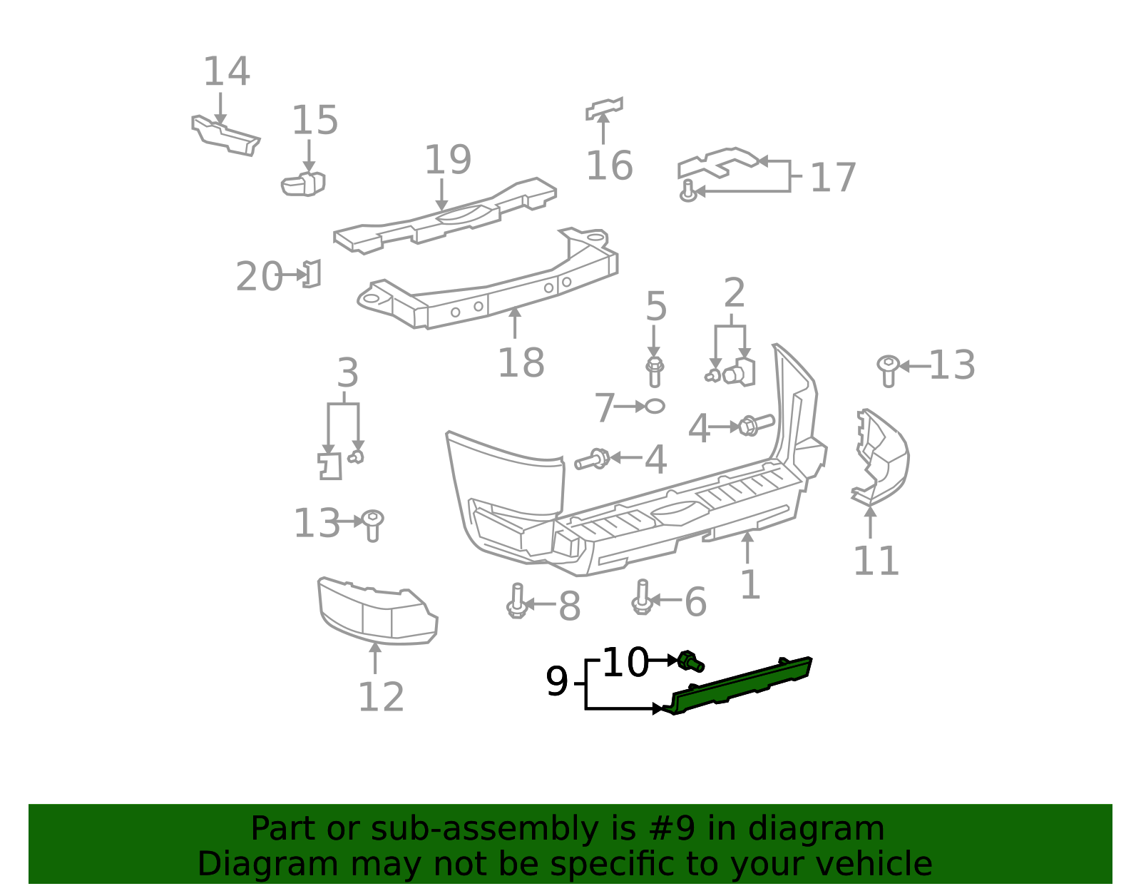 Genuine Official Toyota Bumper Cover part# 52169-35040 for Ourisman ...