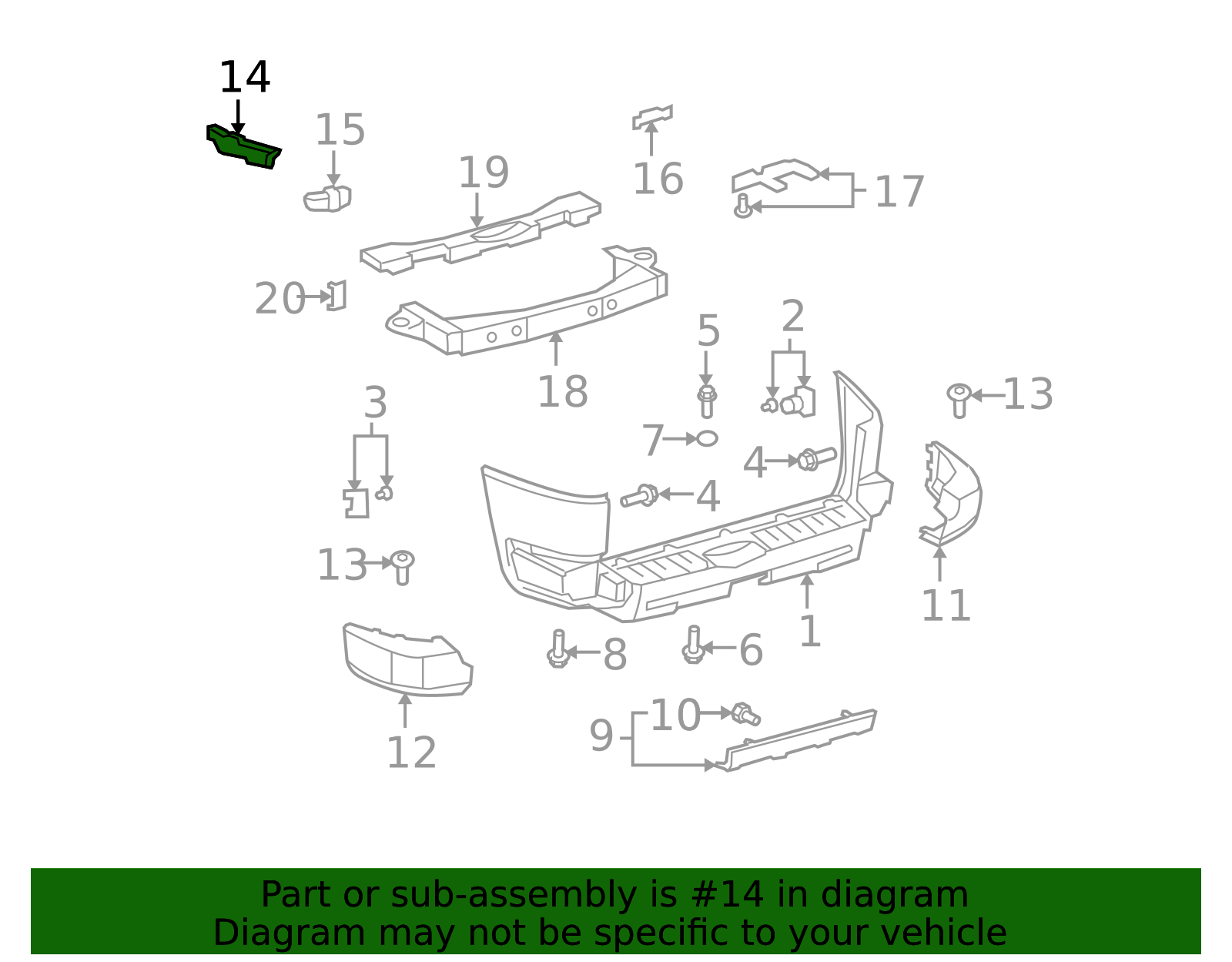 52562-35030 - Upper Retainer 2007-2014 Toyota FJ Cruiser | Bam ...