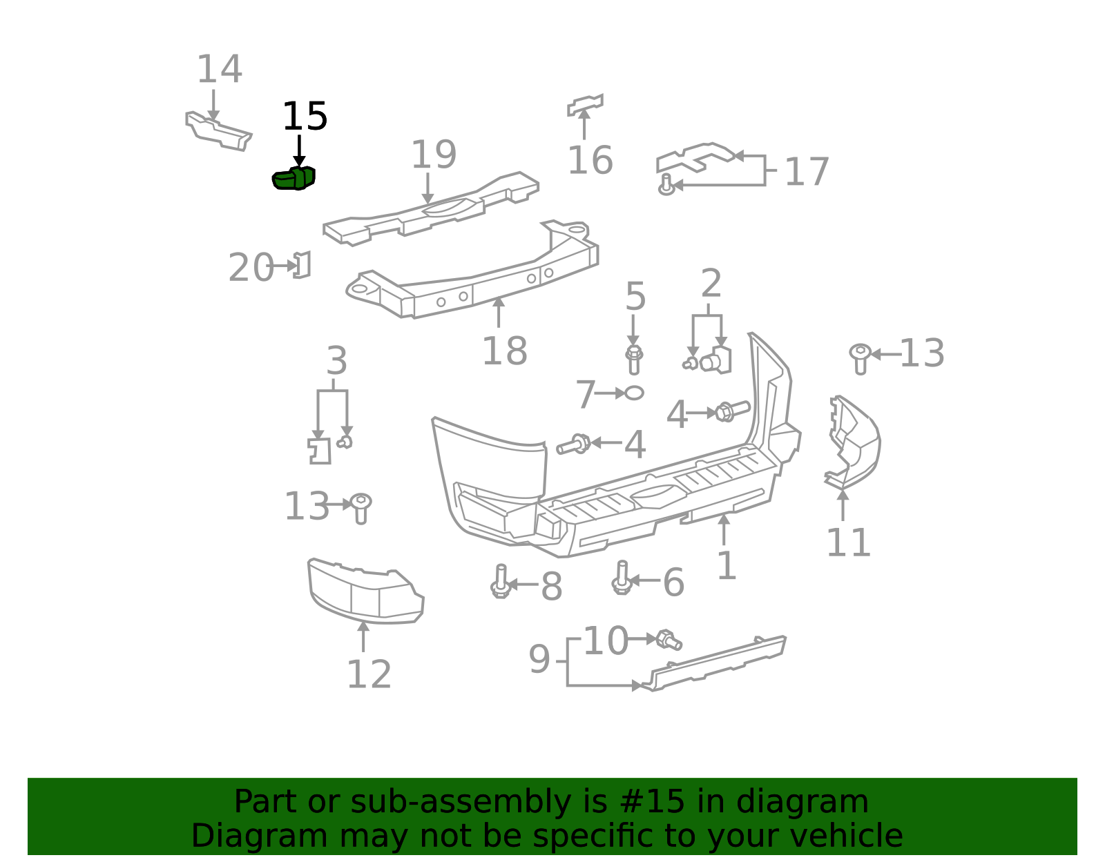 52587-35030 - Retaining Bracket - 2007-2014 Toyota FJ Cruiser | OEM ...