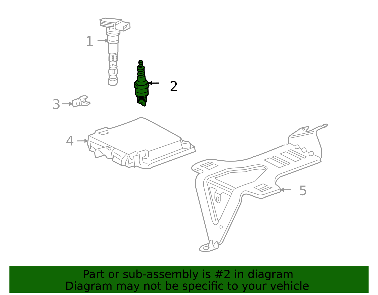2004-2006 Porsche Cayenne Spark Plug 955-170-219-90 | OEM Parts Online