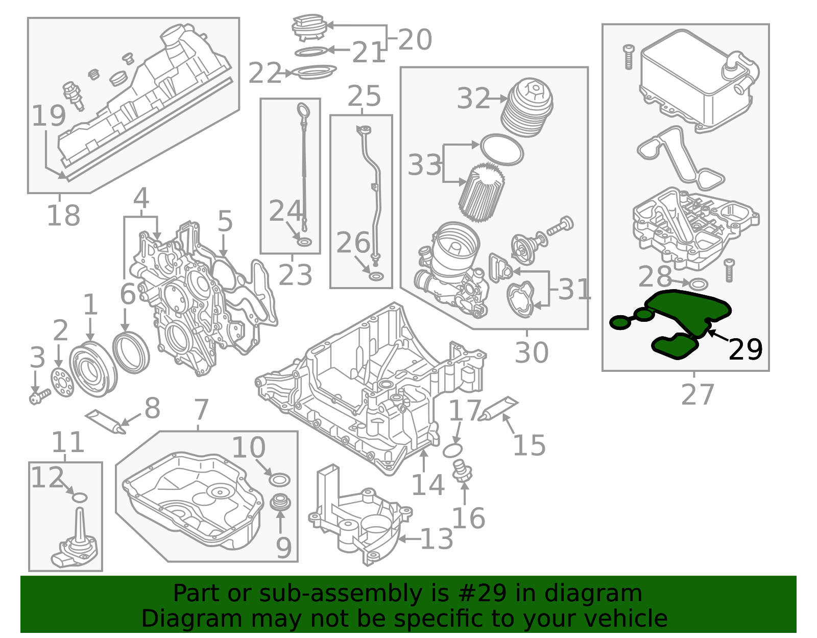 Audi Engine Oil Cooler Gasket 59117070 ? Oil Cooling Seal | AutoNation ...