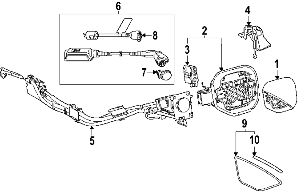 2023-2025 Toyota bZ4X 2023-2024 Toyota bZ4X - Lid 773D0-42010 | Sparks ...