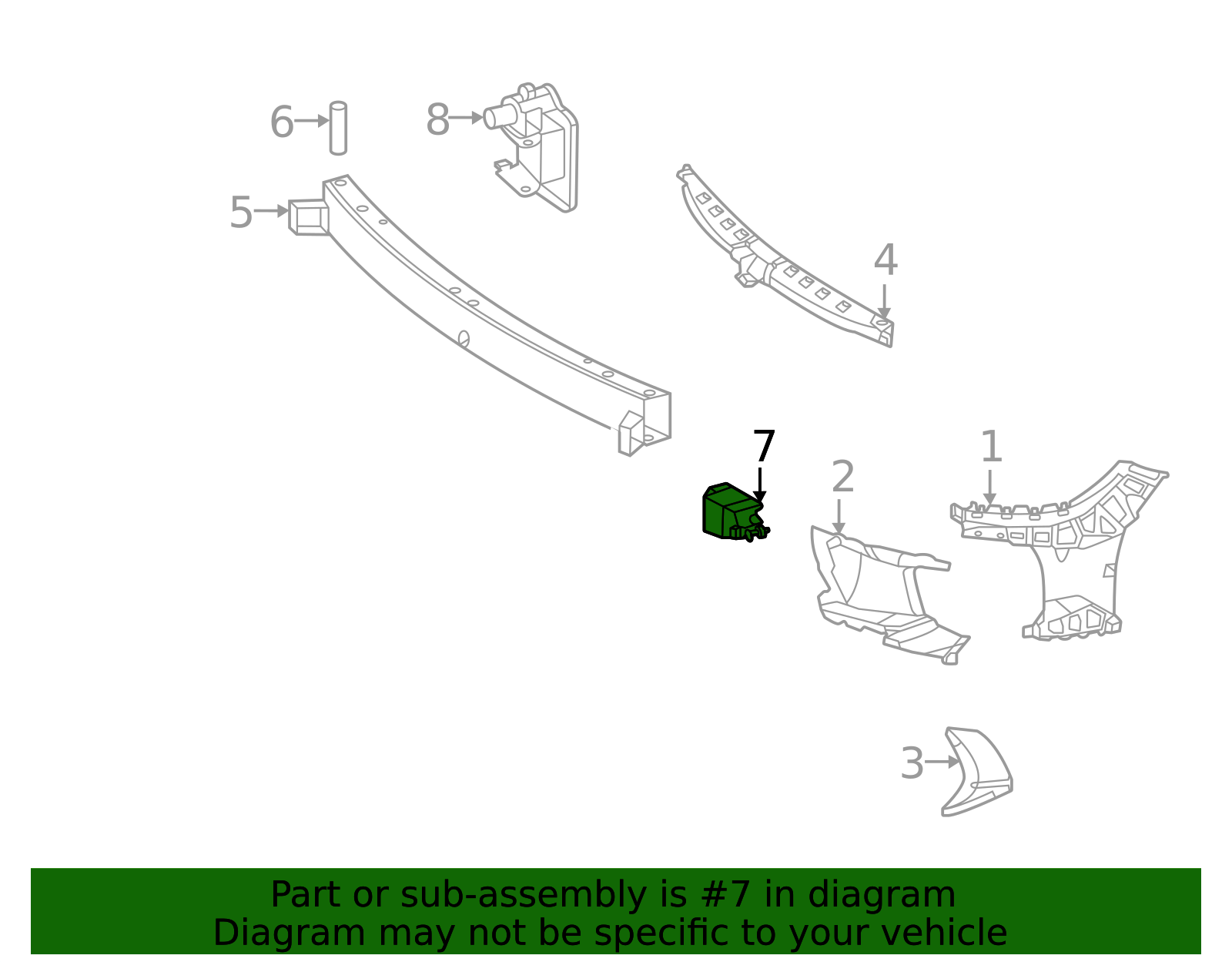190-620-45-02 - Outer Support 2021 Mercedes-Benz AMG® GT Black Series ...