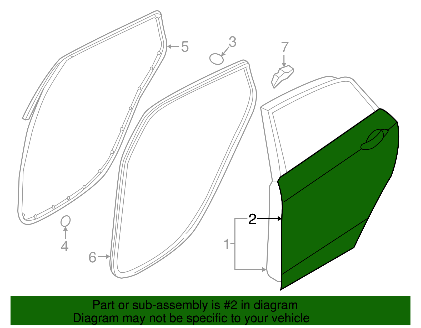 77111-A5000 - Outer Panel 2013-2017 Hyundai Elantra GT | Group 1 Auto Parts