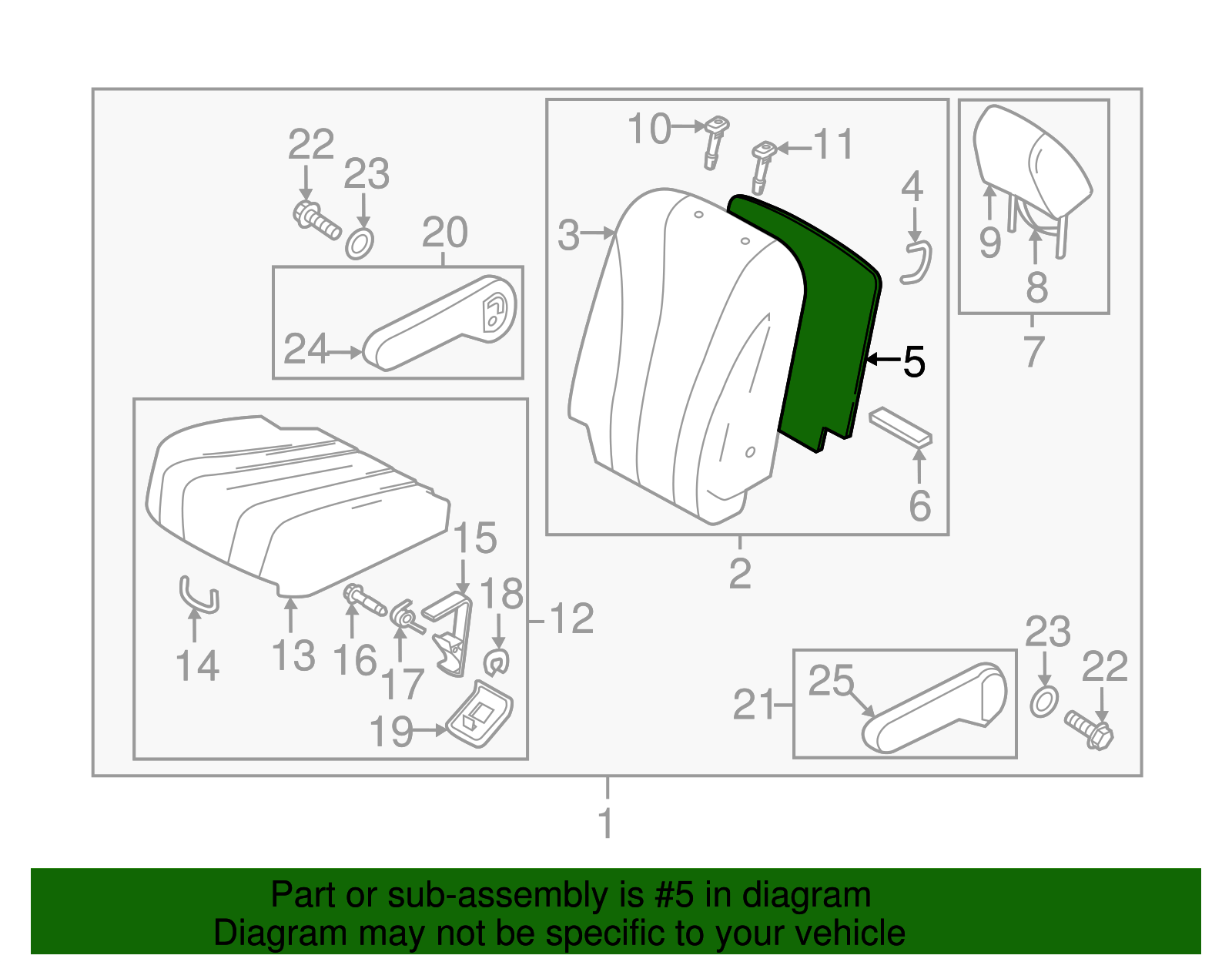 C243-88-2E0 - Mazda Back Panel 2008-2015 Mazda 5 | Performance Auto Parts