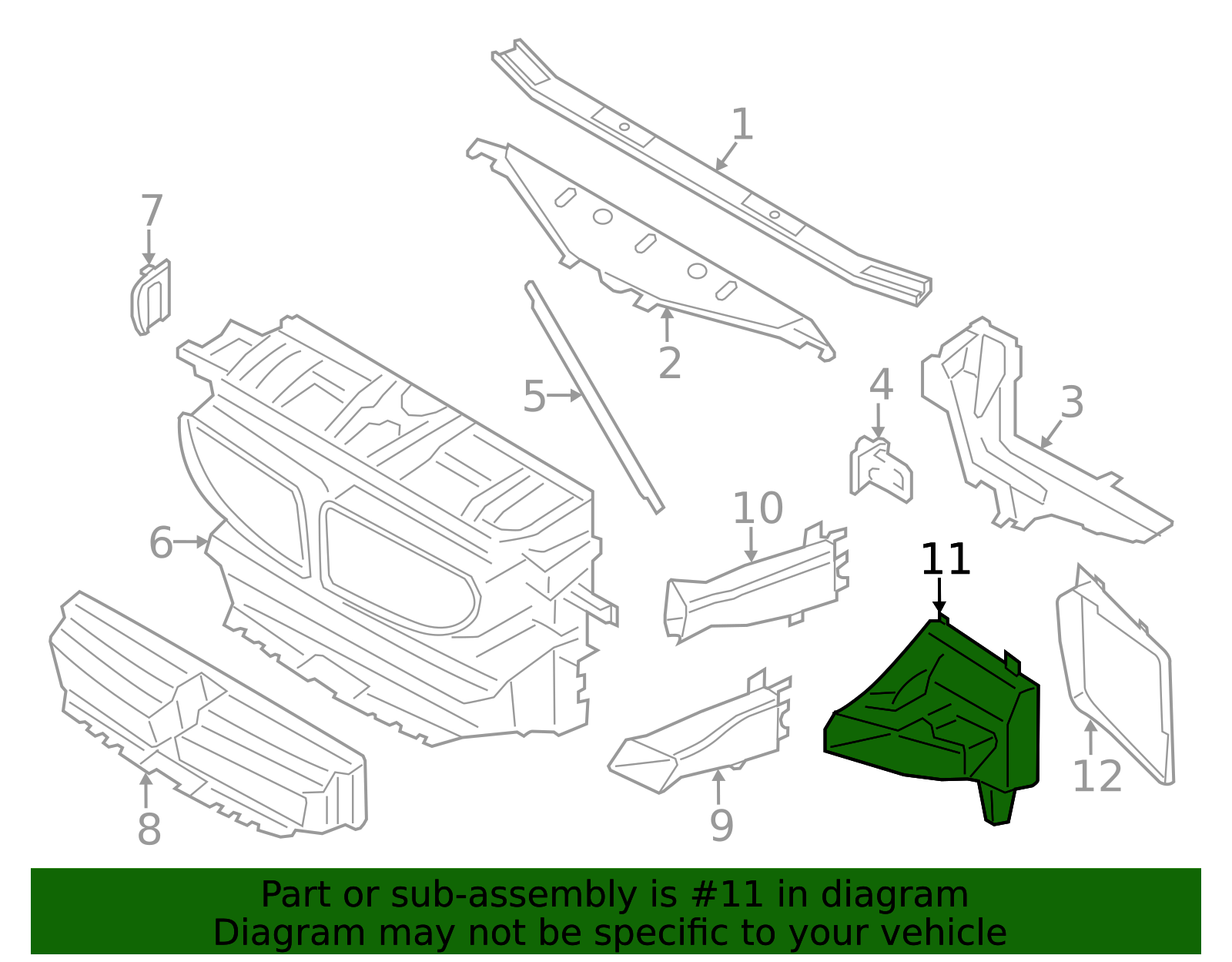 51-74-8-050-398 - High-Quality Duct for 2012-2019 BMW | AutoNation Parts
