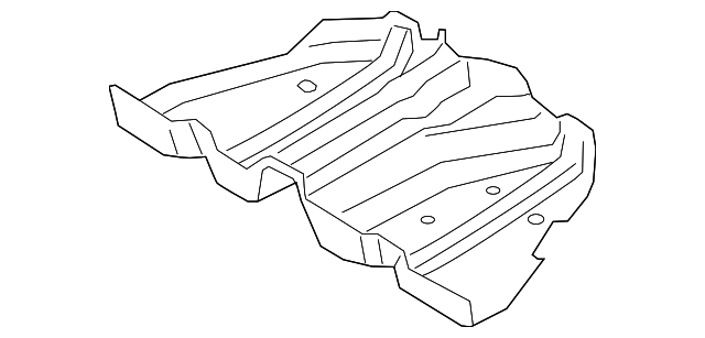 2013-2016 Ford | Fuel Tank Shield | DG9Z-9B007-K | Walls' Ford Parts