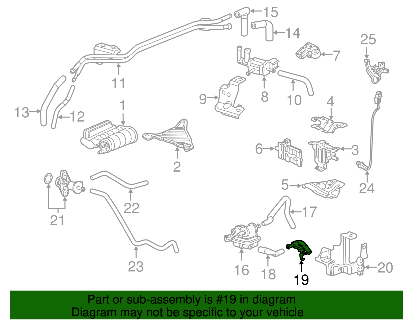 36173-5PA-A00 - Pipe Purge - 2017-2020 Honda CR-V | Honda Parts Guys