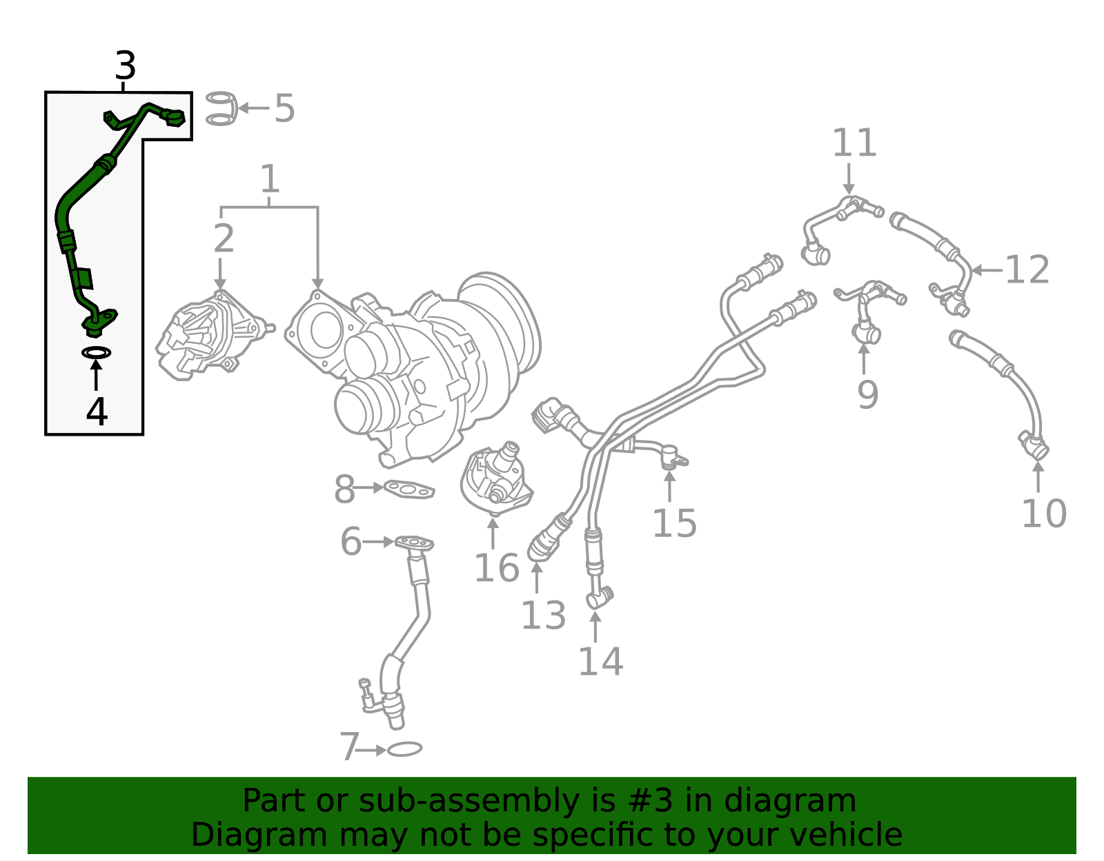 11427934654 - 2016-2025 BMW Oil Feed Tube (11-42-7-934-654) | BMW of ...