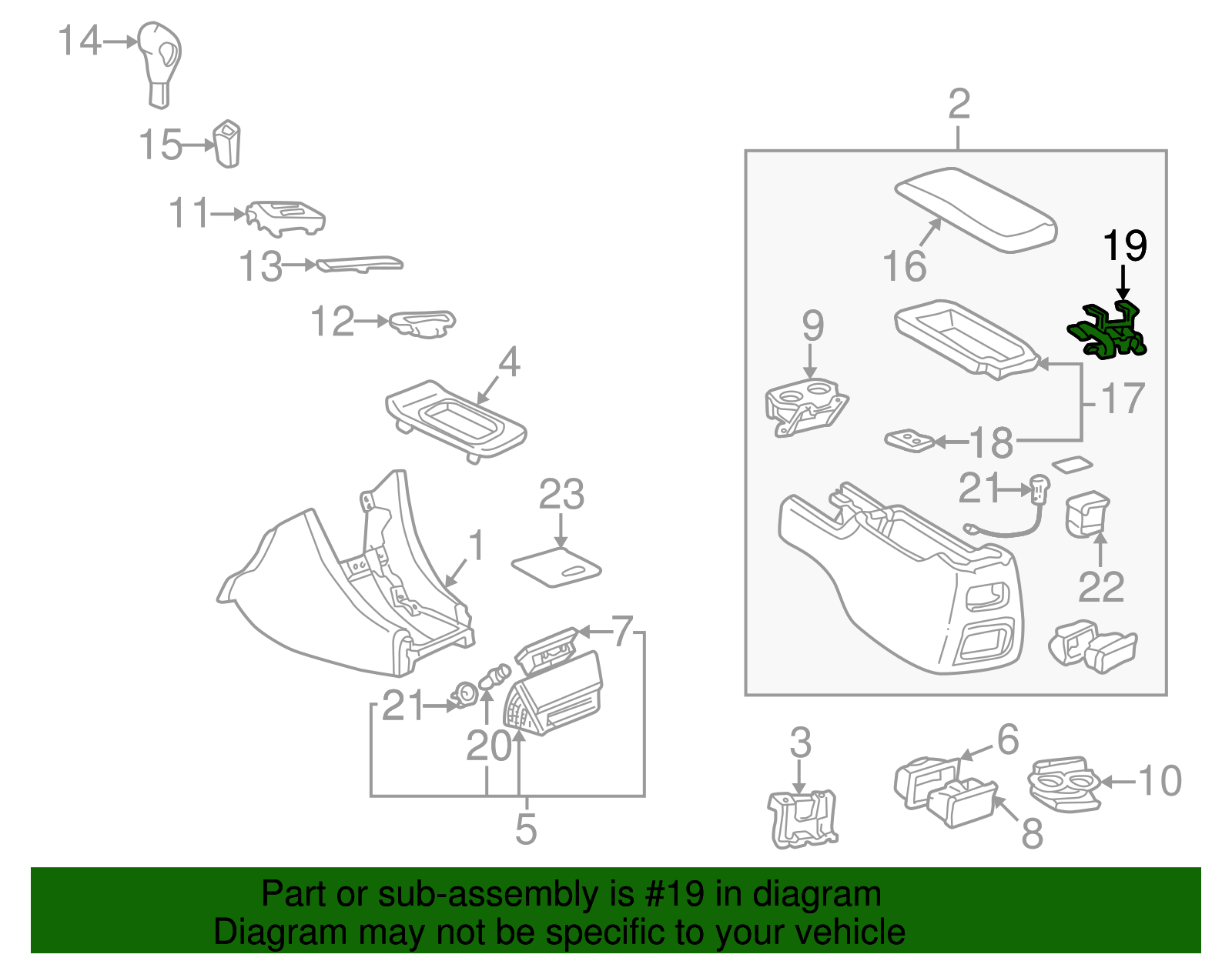 1997-2001 Lexus ES300 Hinge 58907-33050 | OEM Parts Online