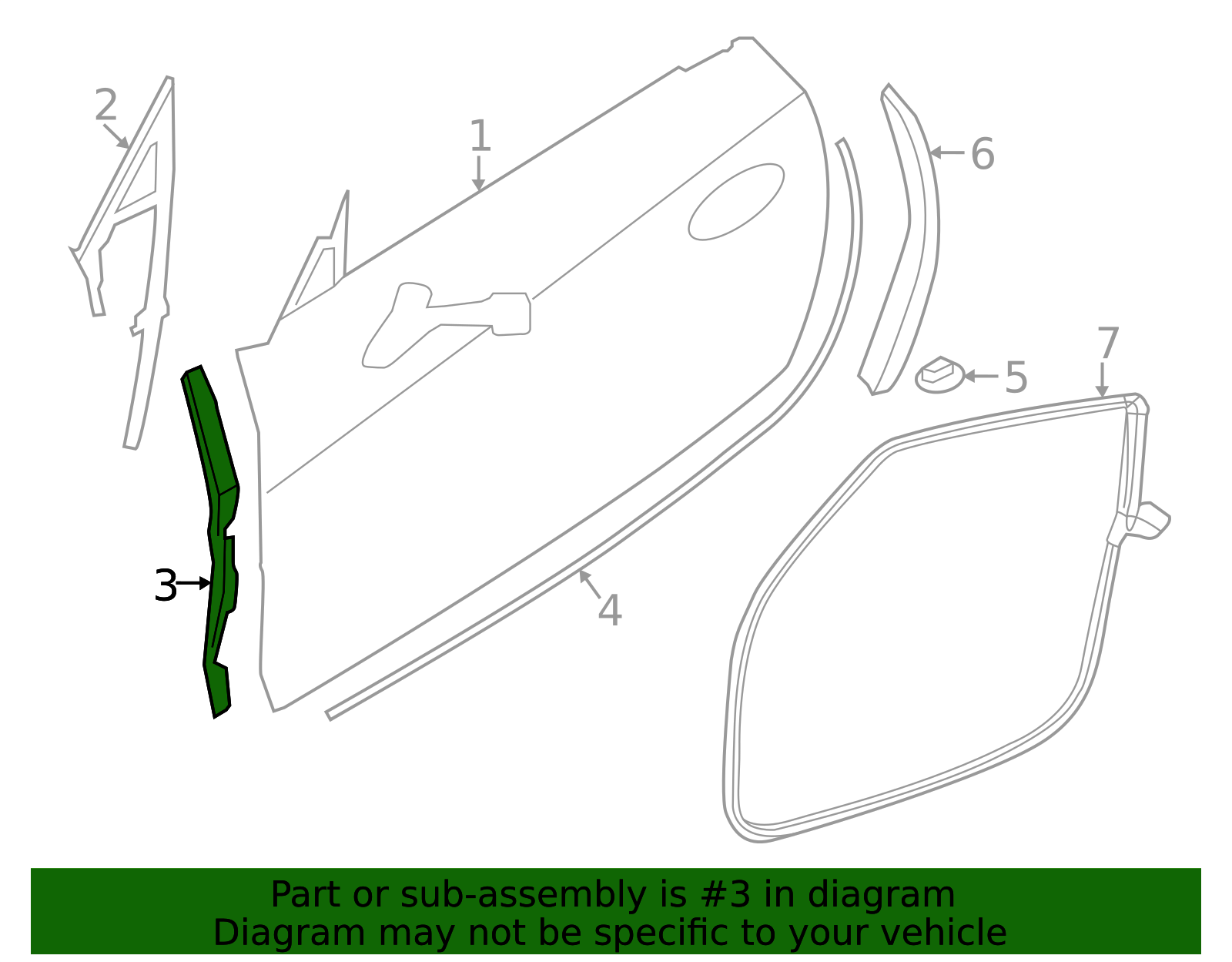 Door Seal – OEM Weatherproofing for a Quieter Ride | AutoNation Parts
