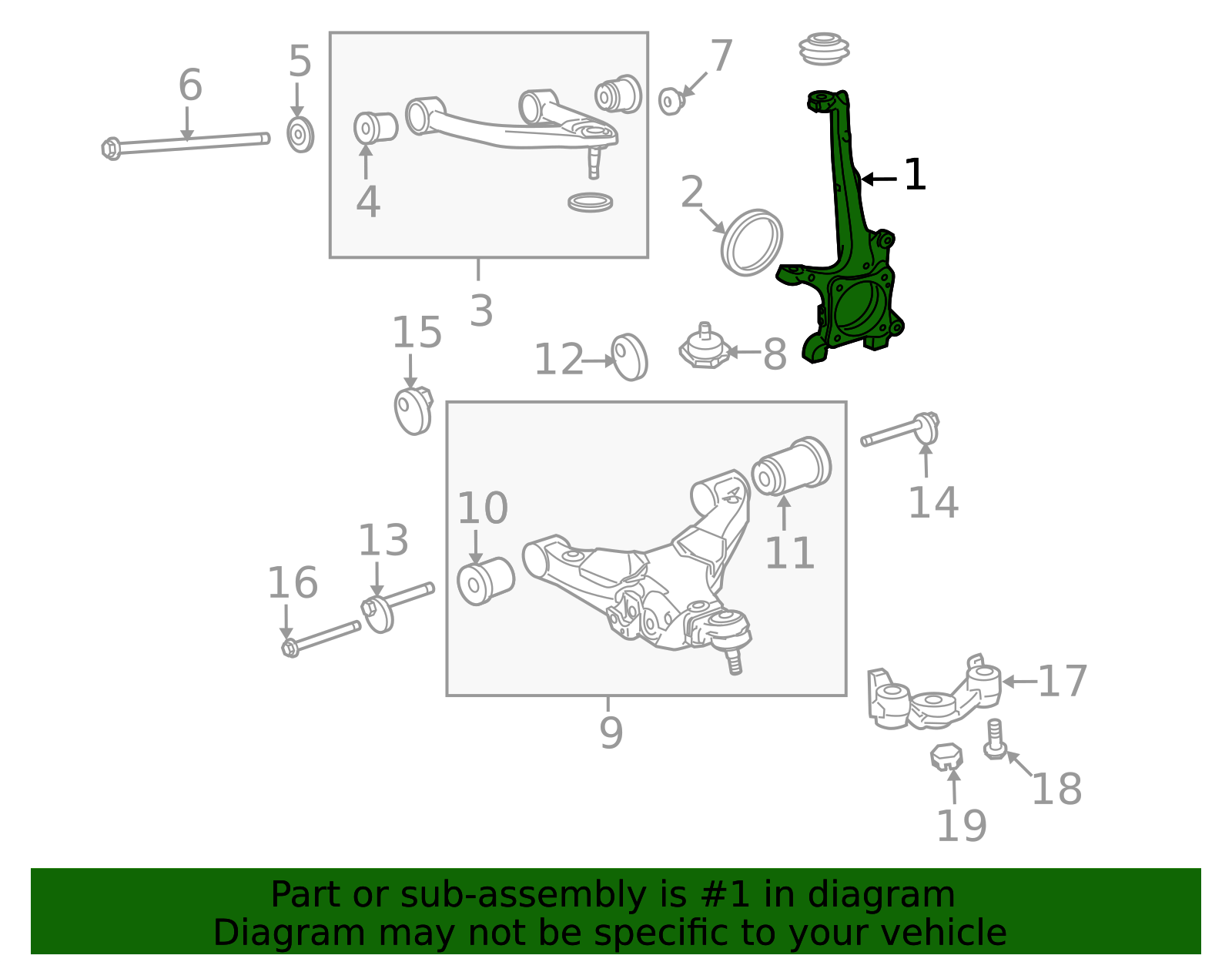 43212-0C012 - Steering Knuckle 2007-2022 Toyota | Toyota San Diego Parts
