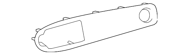 2012-2014 Toyota Yaris Finish Panel 55470-52060-B1 | Toyota Parts Center