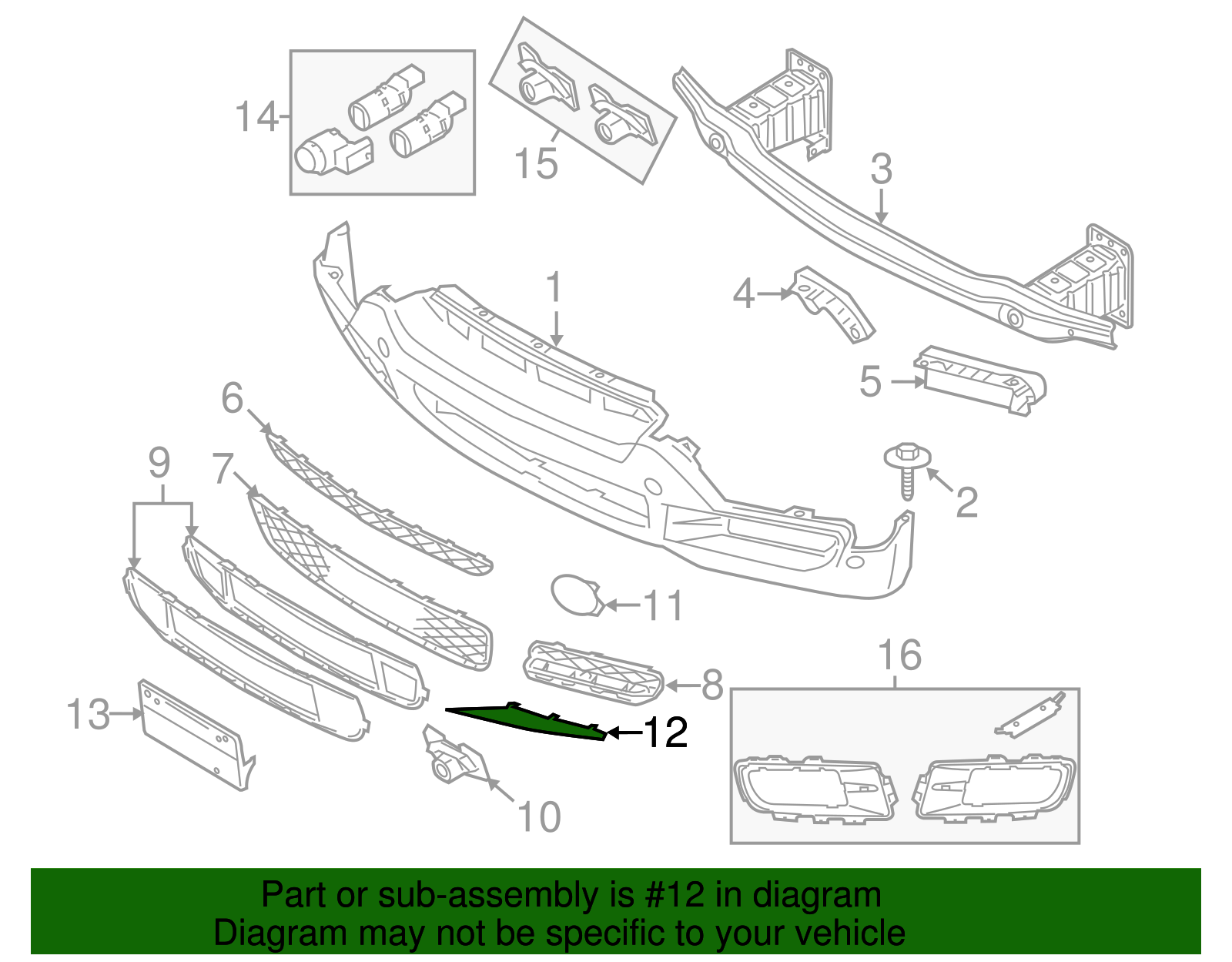 51117168924 - 2007-2010 BMW X5 Cover Molding (51-11-7-168-924) | BMW of ...
