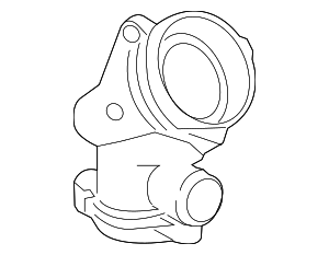 2012-2019 Porsche 911 Engine Coolant Outlet Flange 0PB-121-133 | Sunset ...