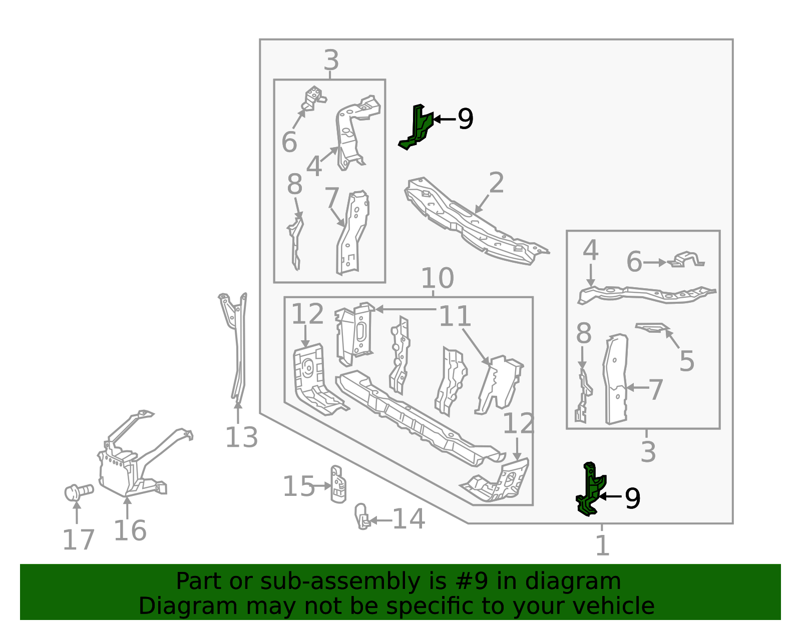 52141-33120 - Upper Arm - 2013-2018 Lexus | My L Parts