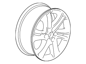 2018-2021 Buick Enclave 18x7.5-Inch Aluminum Wheel 23165674 GM ...