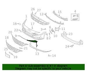 2021-2023 Hyundai Elantra Outer Molding 86595-AA010 | OEM Parts Online
