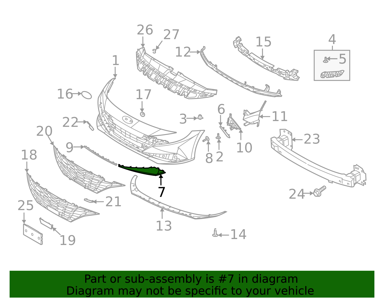 2021-2023 Hyundai Elantra Outer Molding 86595-AA010 | OEM Parts Online