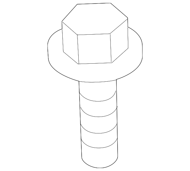 90119-A0048 - Reinforced Beam Lower Bolt 2007-2023 Toyota | Bam ...