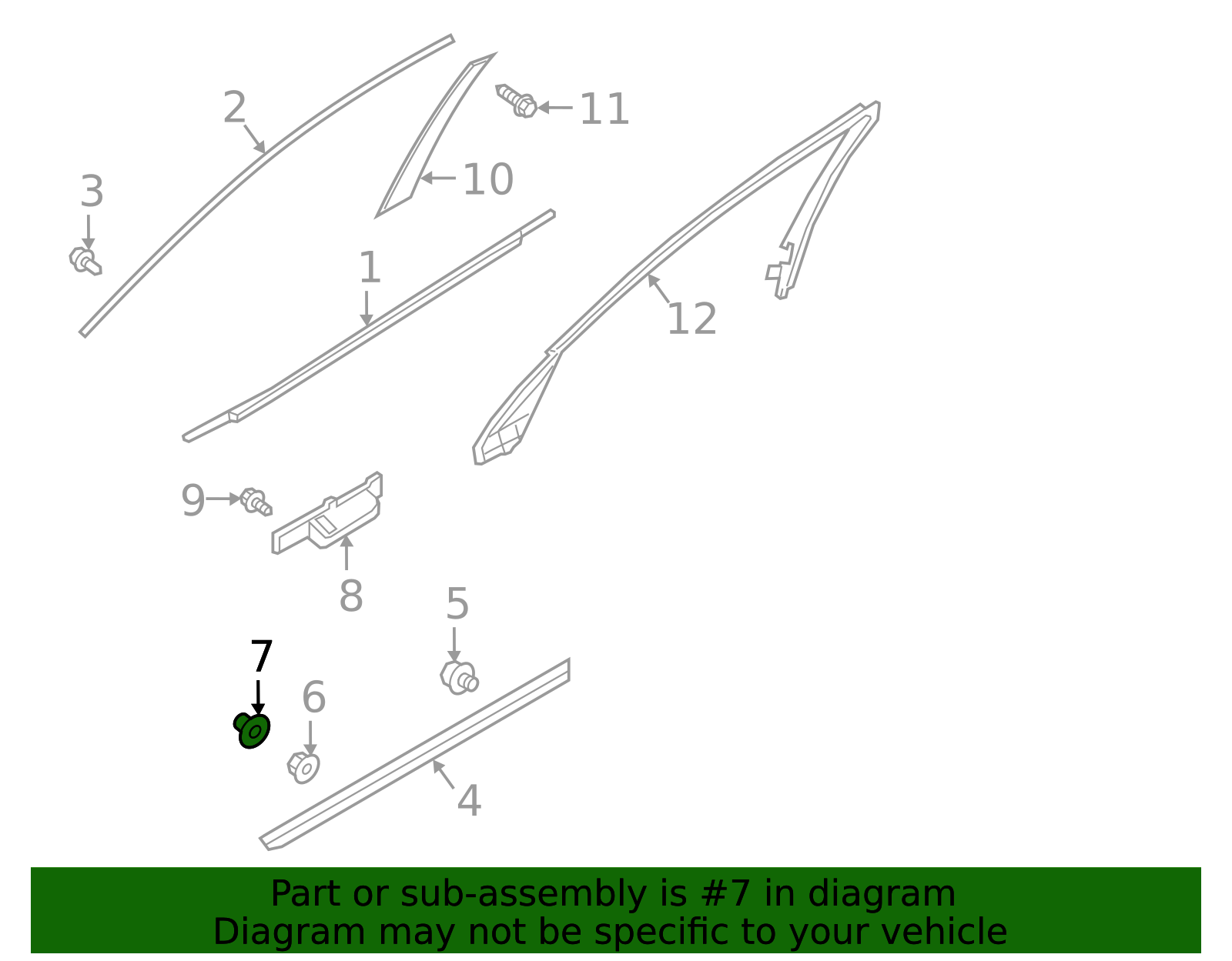80874-5NA0A (808745na0a) - 2019-2020 Infiniti QX50 Lower Molding ...