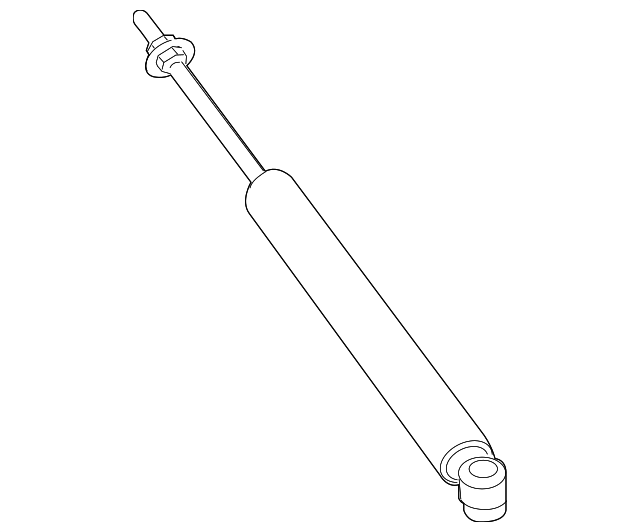 KC3Z-3E651-G - Steering Damper 2011-2025 Ford | Ford Parts Direct