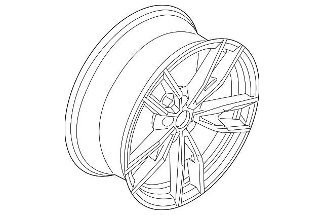 2020-2025 BMW | Wheel, Alloy | 36118089894 | BMW OEM Parts Store