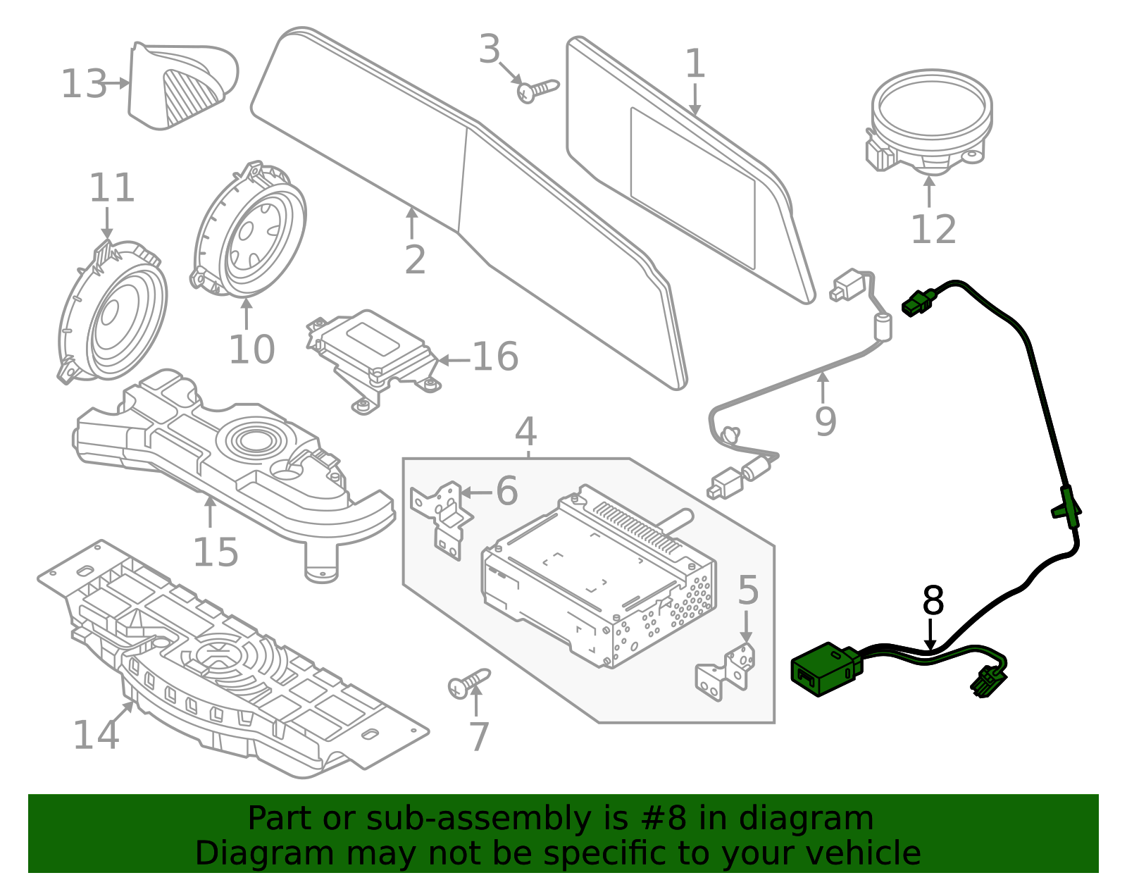 96120-AT000 - USB Port 2023-2025 Kia | Kia.Parts Store
