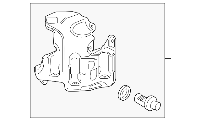 84763238 - Windshield Washer Solvent Container 2017-2025 Chevrolet ...