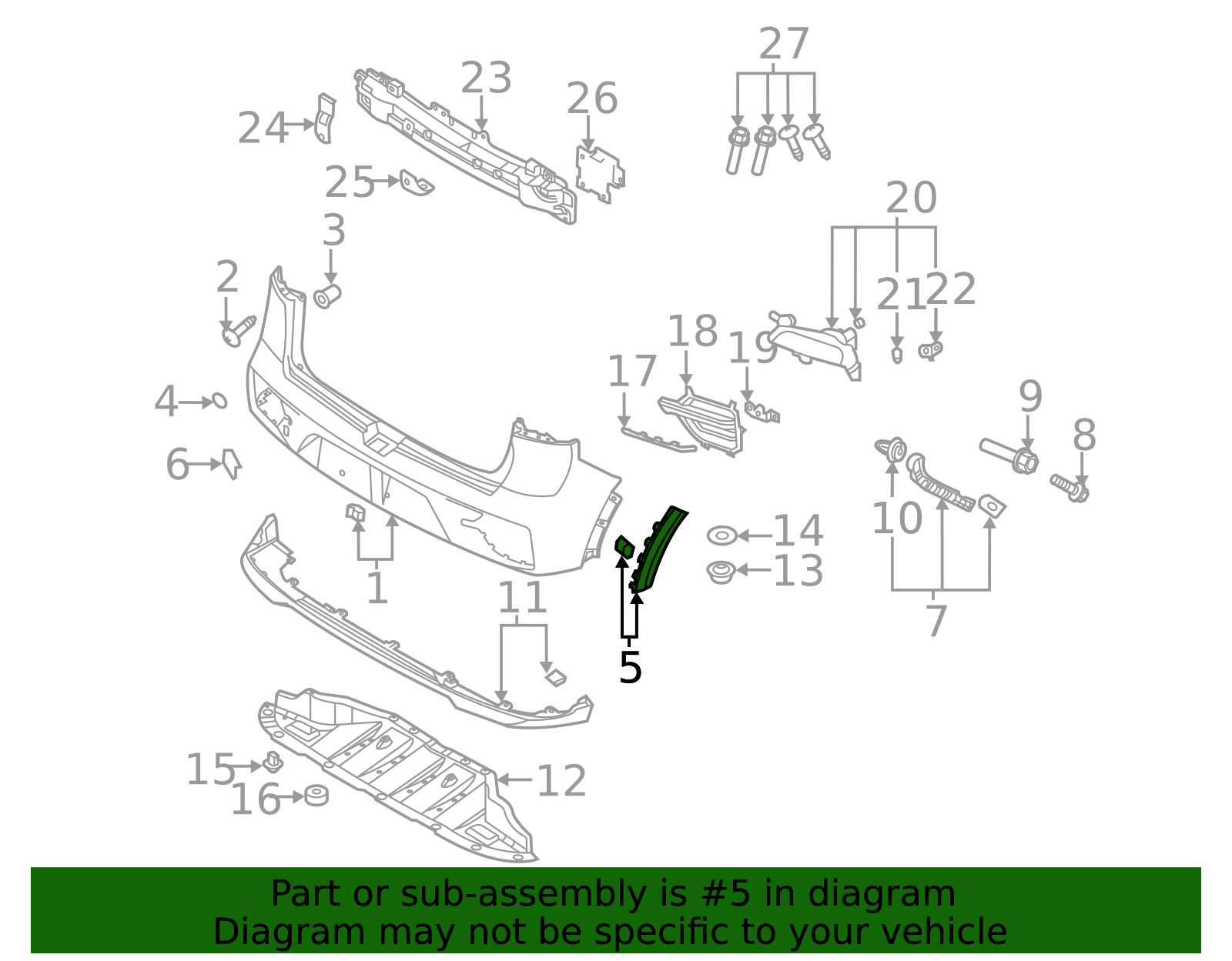 86681-Q4000 - Outer Molding 2019-2022 Kia Niro EV | Kia.Parts Store