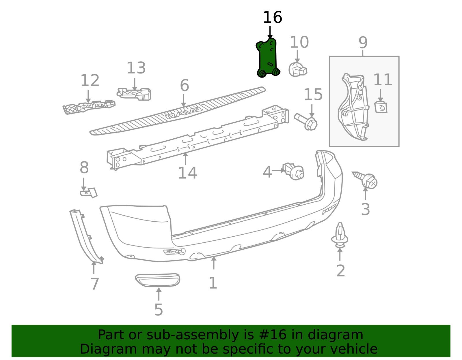 52357-0R010 - Reinforced Plate - 2006-2012 Toyota RAV4 | OEM Genuine ...