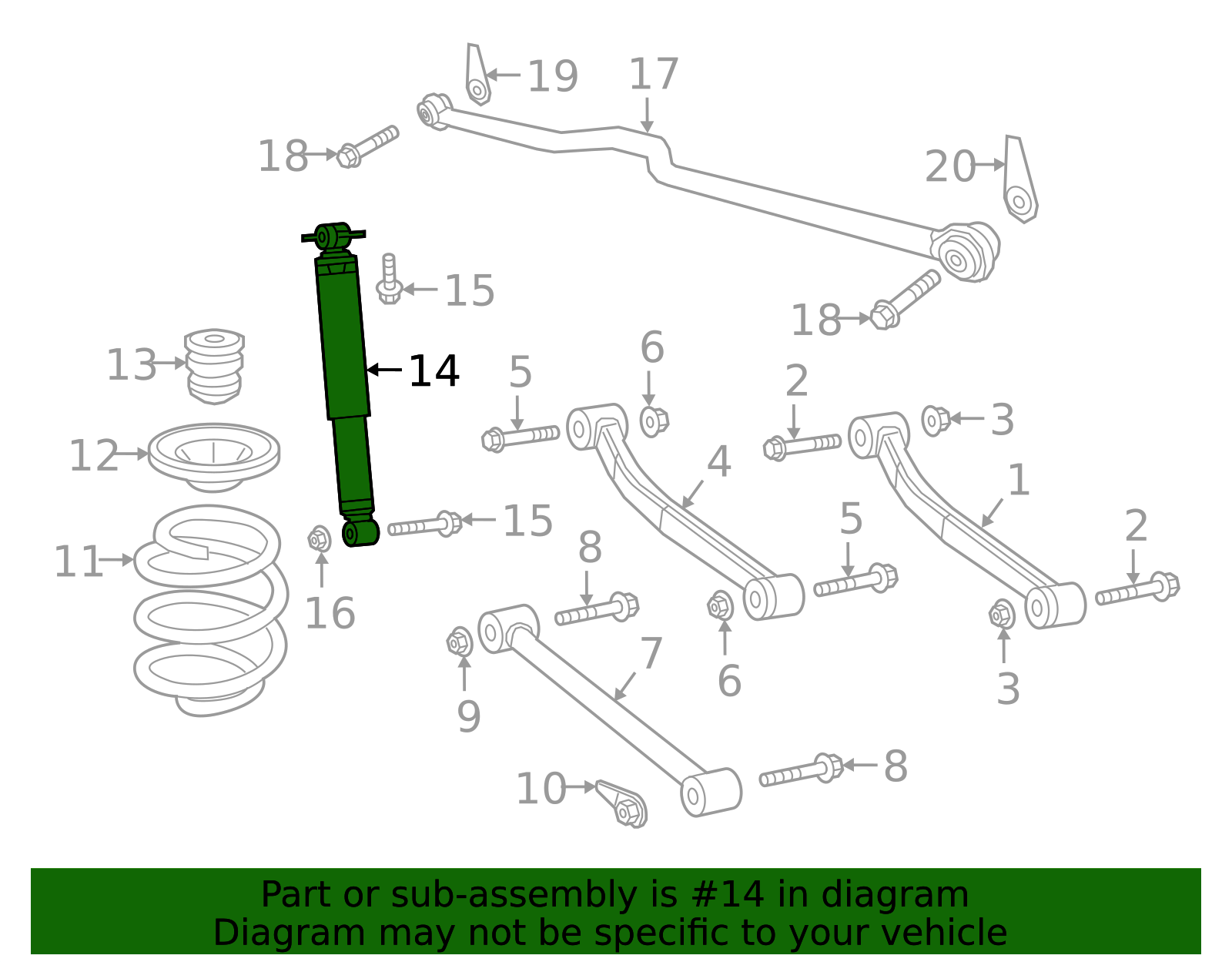 2020-2025 Jeep Gladiator Absbr Pkg 68465832AG | Mopar Parts Canada