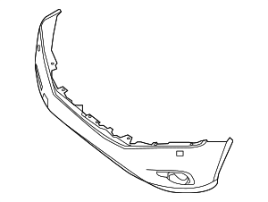 62022-3KA0H - Bumper Cover 2013-2016 Nissan Pathfinder | Nissan ...