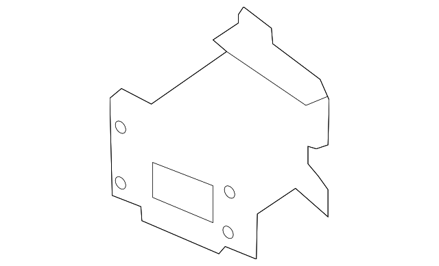 622113JA0A - Nissan Bumper Bracket 2013-2020 Nissan Pathfinder ...