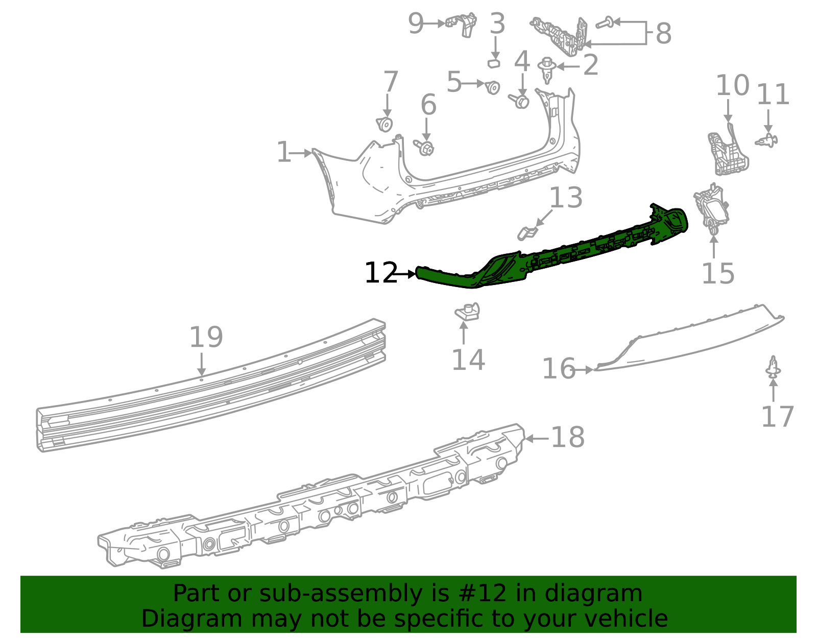 52169-0E110 - Lower Cover 2020-2025 Toyota Highlander | Maverick Toyota