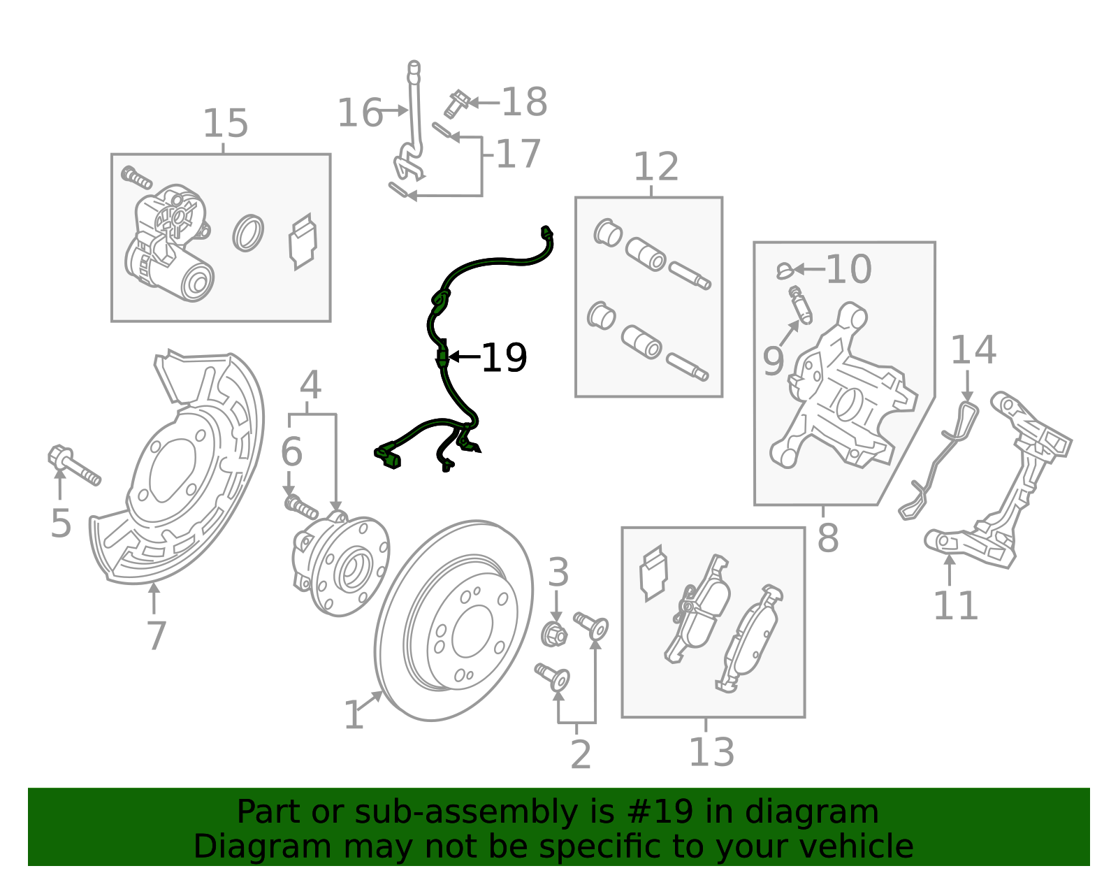 BEET-43-7EXD - Rear Speed Sensor 2019-2025 Mazda 3 | MazdaParts.US Store