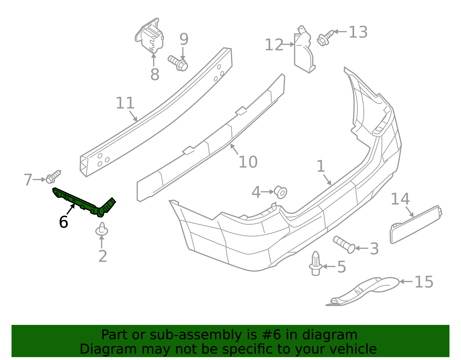 Side Retainer 85226-3SH0A | Nissan OEM Parts Online