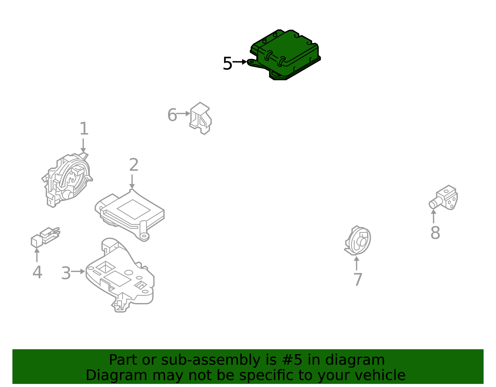 2018-2025 Volkswagen Control Module 5Q0-959-655-CB | VW Direct Auto Parts