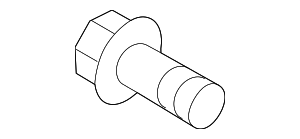 MU000334 - Disc Brake Caliper Bracket Mounting Bolt 2007-2024 ...
