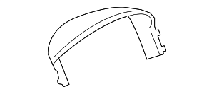 2007-2014 GM Cluster Visor 20934176 | Capital Chevy Parts