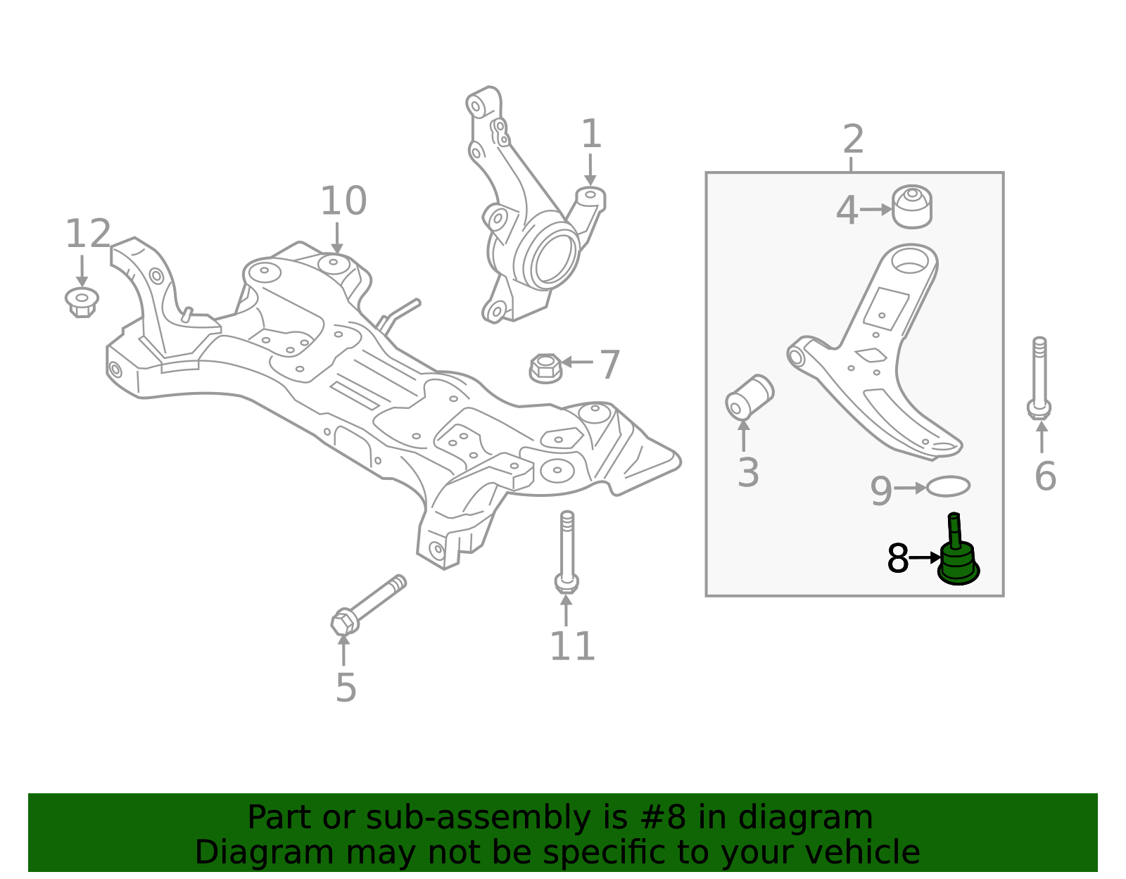 54530-H9100 - High-Quality Suspension Ball Joint for AutoNation Parts