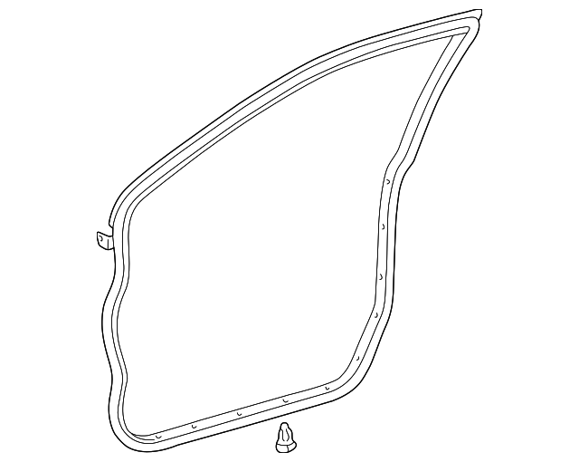 67864-33010 - Weatherstrip - 2002-2006 Lexus | My L Parts