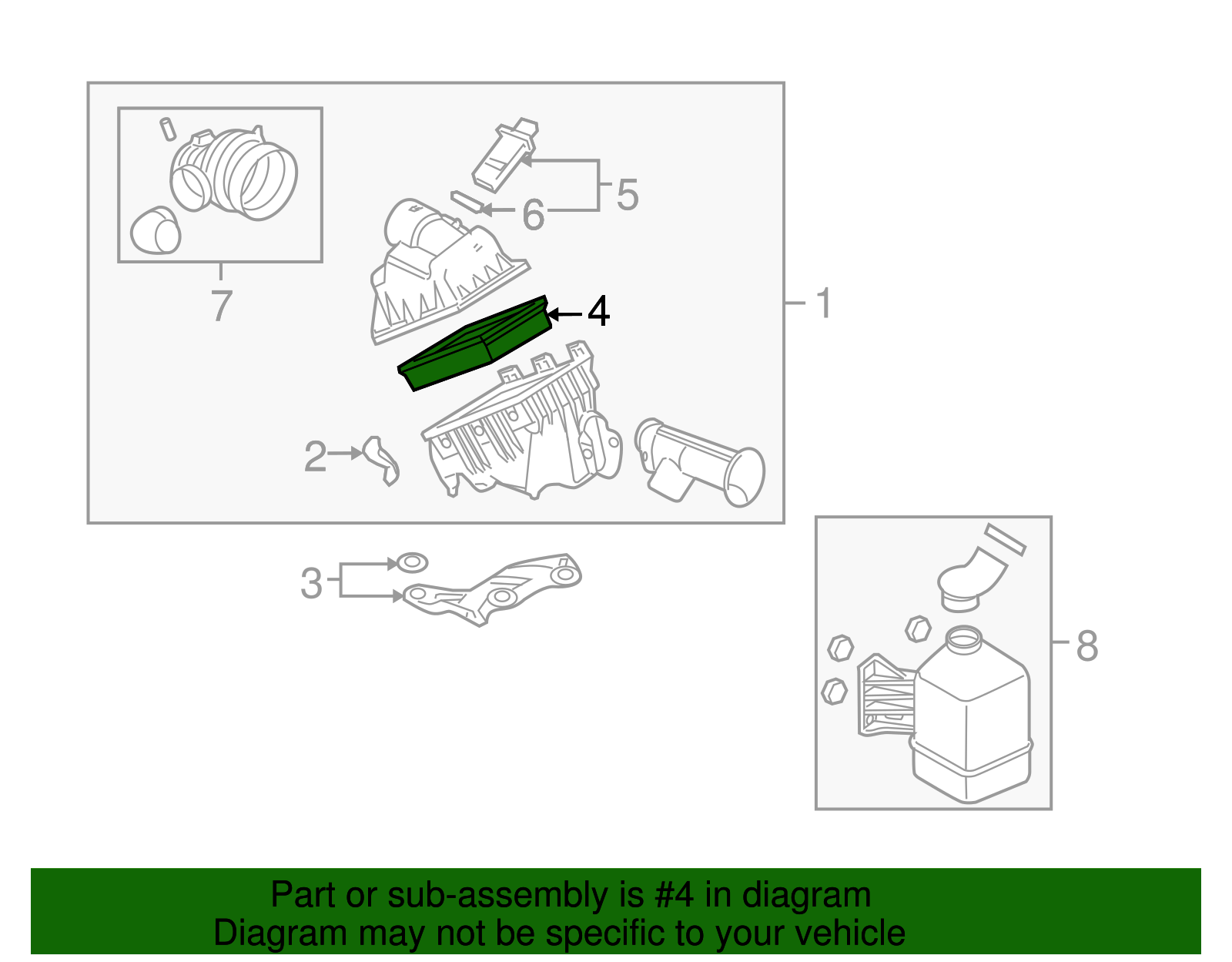 2005-2012 Ford Motorcraft™ Engine Air Filter FA-1785 | OEM Parts Online