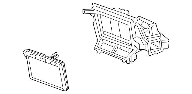 2017-2018 Audi Evaporator Assembly 4M1-820-023-C | Audi OEM Parts Guy