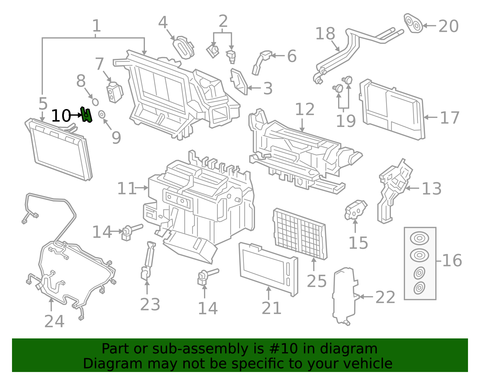 4M0-898-037-A - Expansion Valve Mount Kit 2017-2025 Audi | Audi OEM Parts