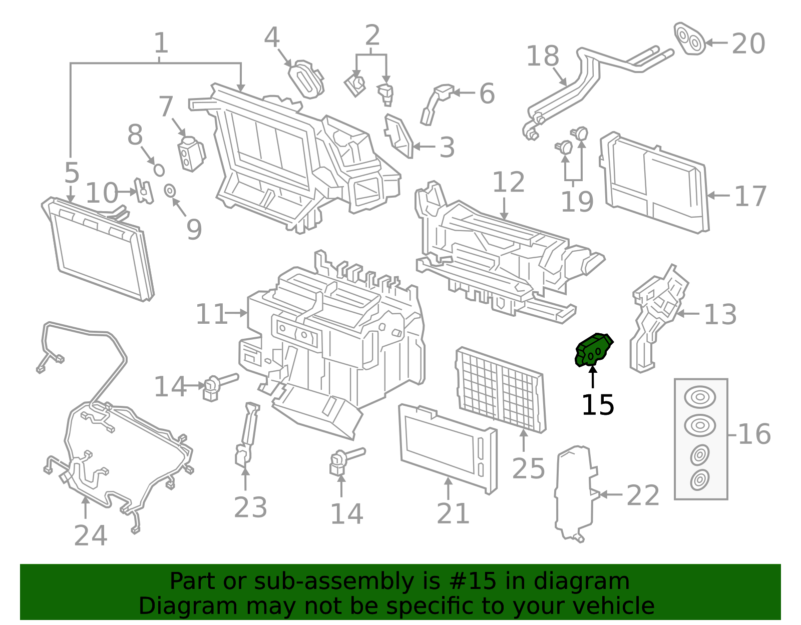 2017-2025 Audi Adjust Motor 4M0-820-511-A | OEM Parts Online