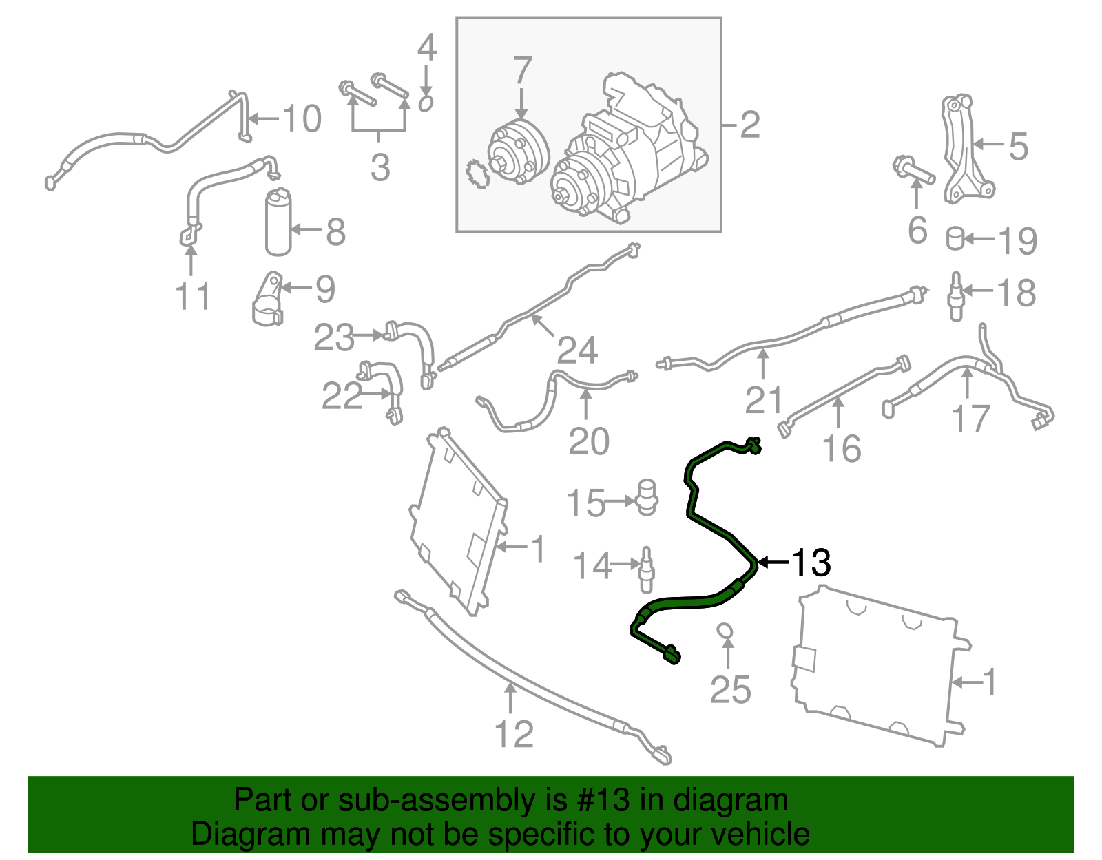 420-260-704-C - Front Press Line 2008-2010 Audi R8 | Audi OEM Parts