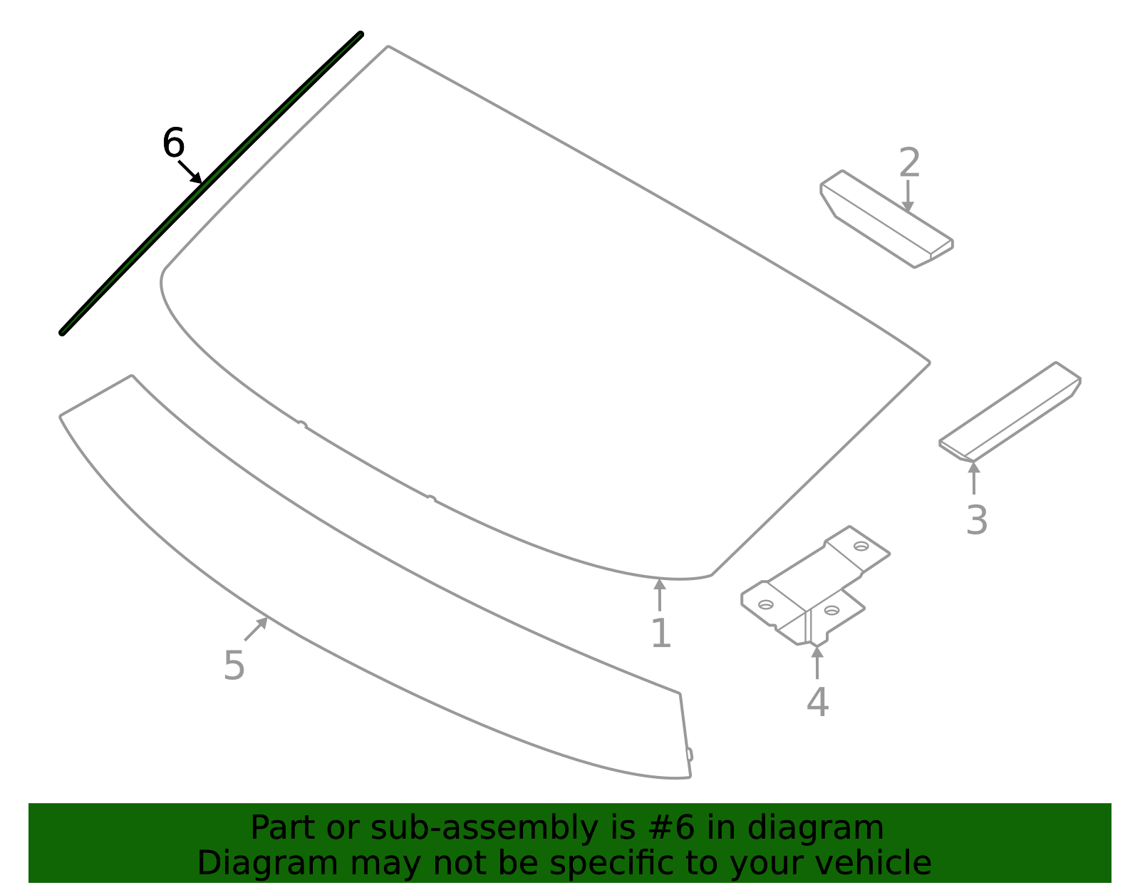 87120-CU000 - High-Quality Side Molding for 2023-2025 Genesis GV60 ...