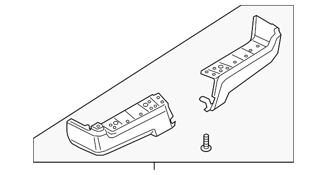 2017-2022 Ford | Bumper Face Bar | HC3Z-17906-JA | Walls' Ford Parts
