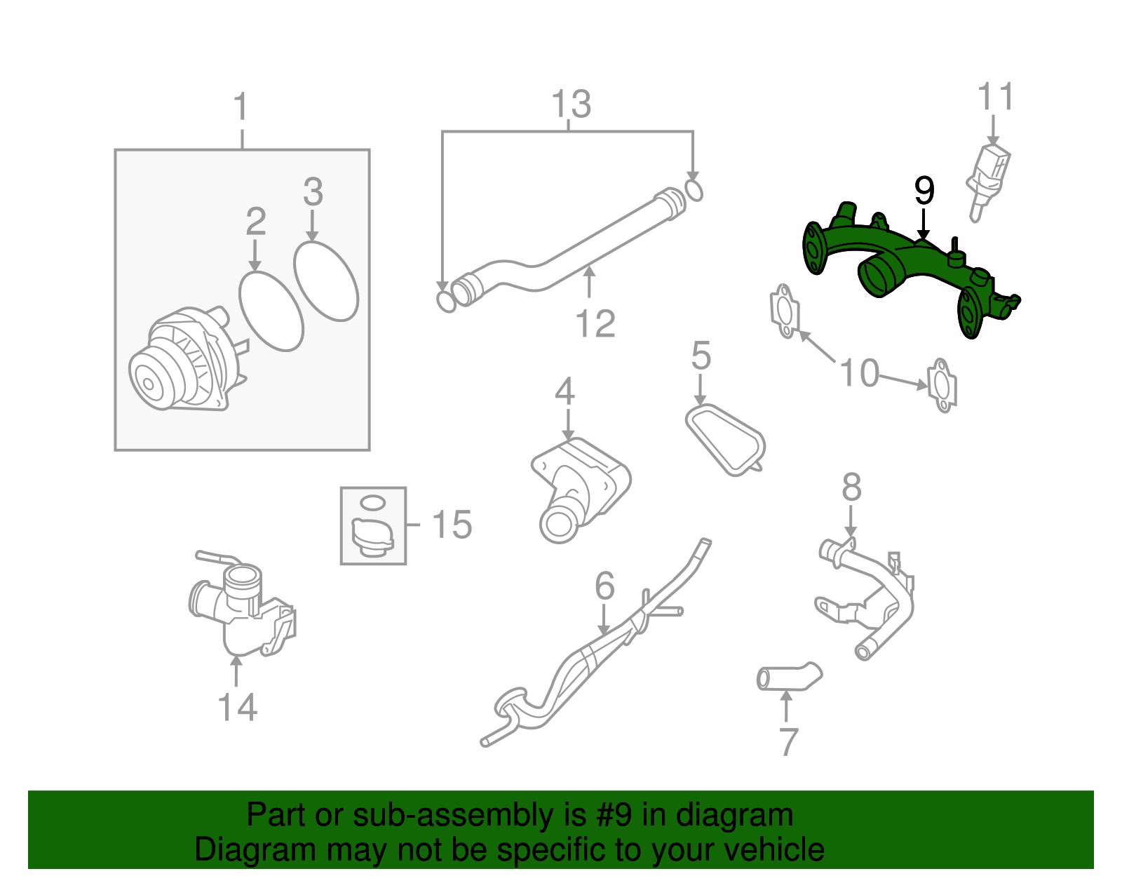 11060-JK21A - Water Outlet 2007-2018 Infiniti | Infiniti of Orland Park